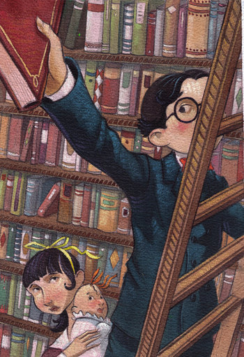 Brett Helquist's illustrations for Lemony Snicket's 'A Series of ...
